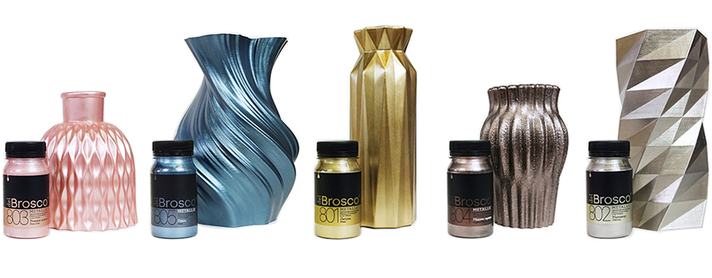 Новинка! Сразу 5 новых шикарных оттенков в линейке Броско Металлик